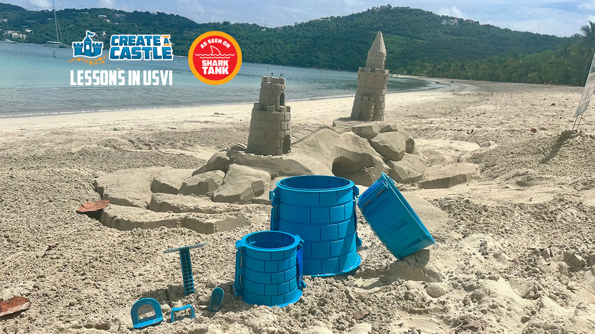 Create Sand Castles In The US Virgin Islands - Create A Castle Sand ...